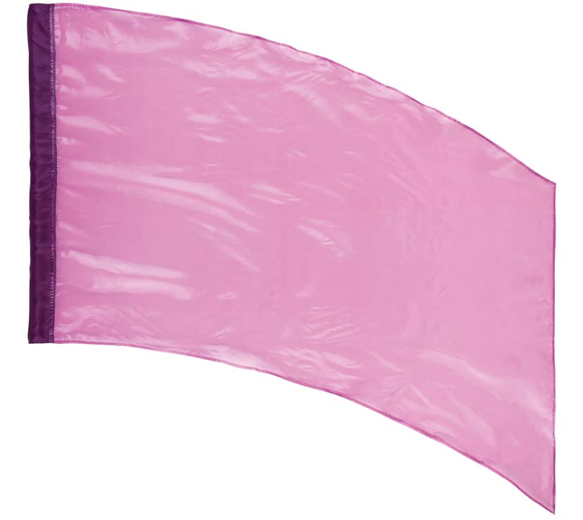 DSI Made-to-Order Solid Crystal Clear Color Guard Flags (Lavender ...